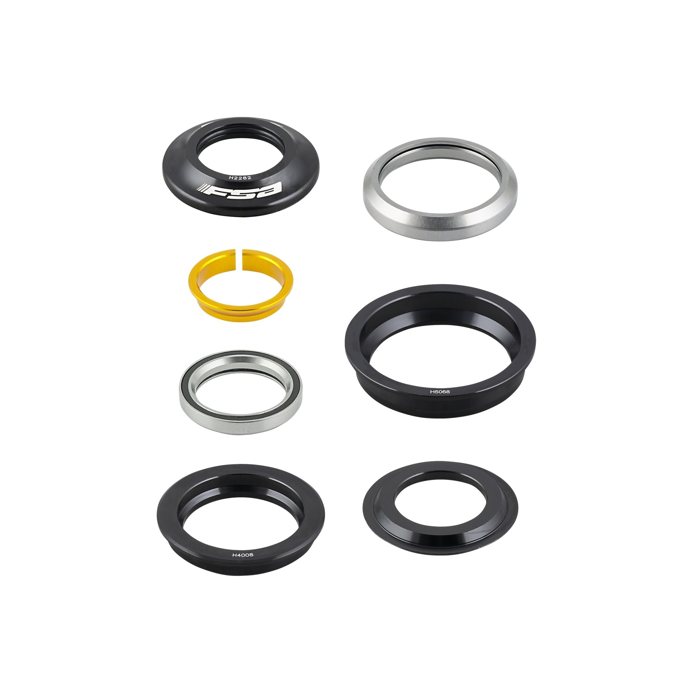 TREK SESSION 0-DEGREE HEAD ANGLE HEADSET ASSEMBLY - Fife Cycle Centre